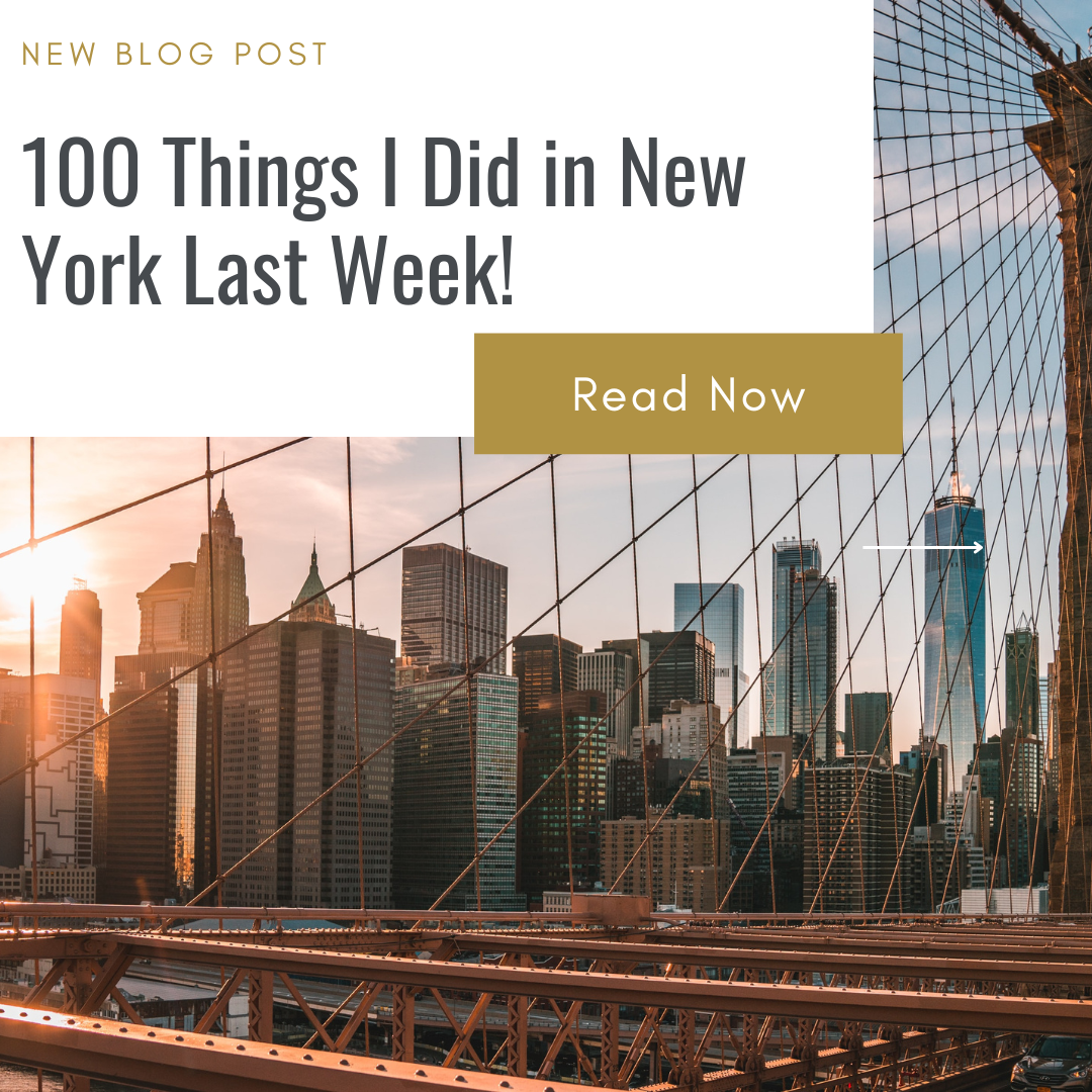 100 Things I Did in New York Last Week – tefltravelling